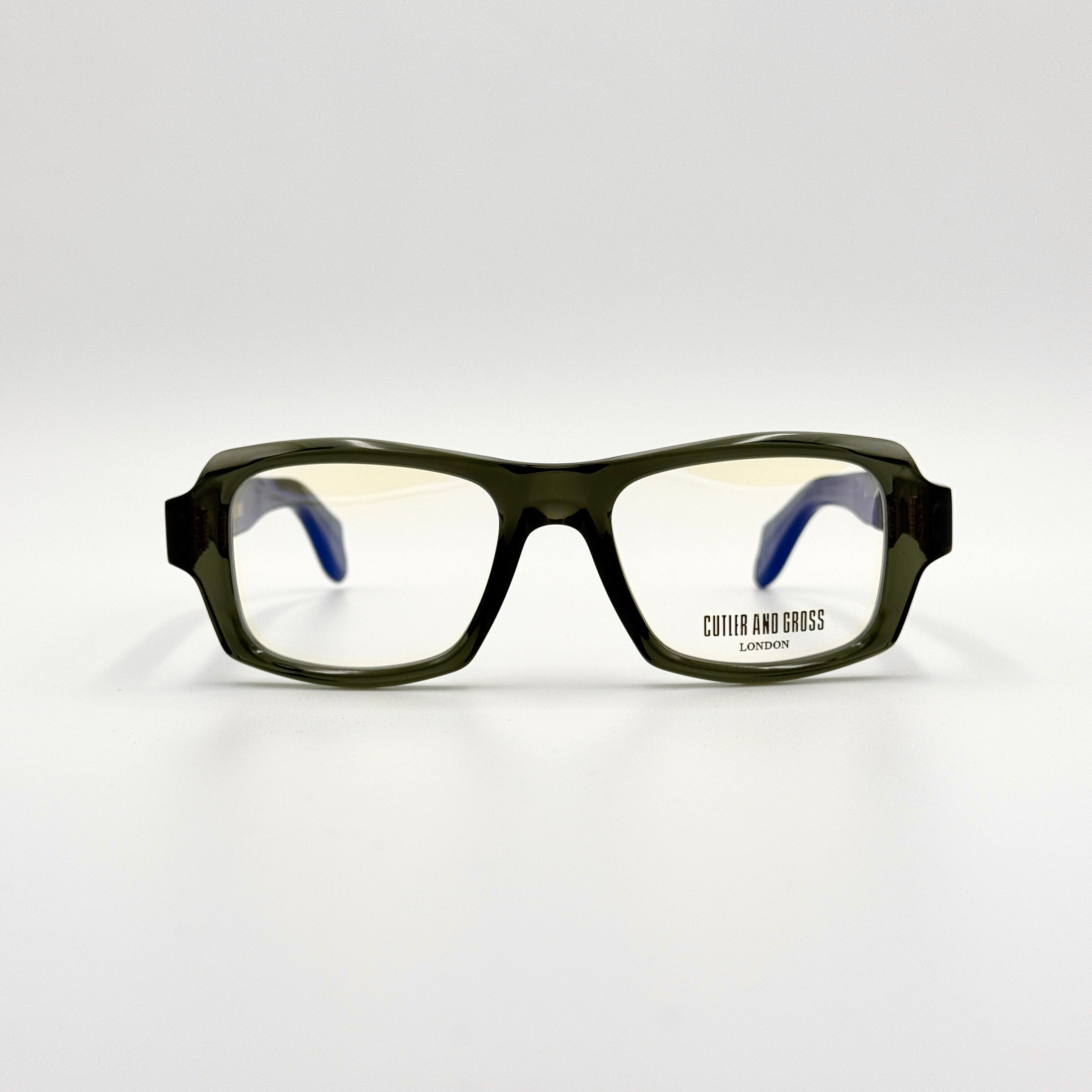 Cutler and Gross, 9894, 03 Aviator Blue – Carlton Eyelab